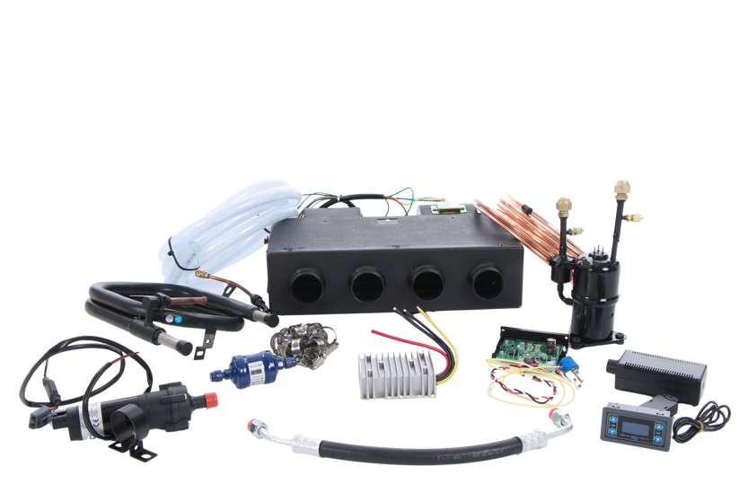 Temptress 12V DC Powered Marine Air Conditioner - DIY Kit – Marine DC AC